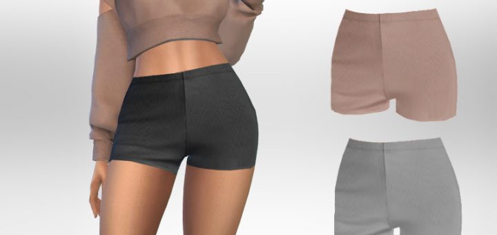 Sims 4 Shorts Cc Sims 4 Cc Shorts Mods Sims 4 Booty Shorts