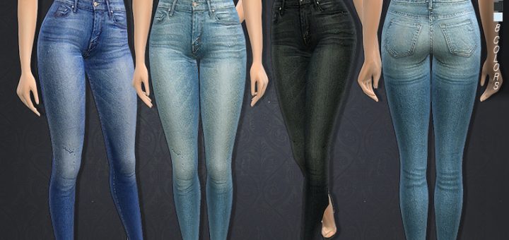 Sims 4 CC Jeans | Sims 4 Jeans CC Mods | Jeans Sims 4