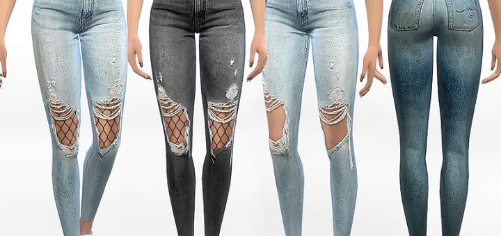 Sims 4 CC Jeans | Sims 4 Jeans CC Mods | Jeans Sims 4