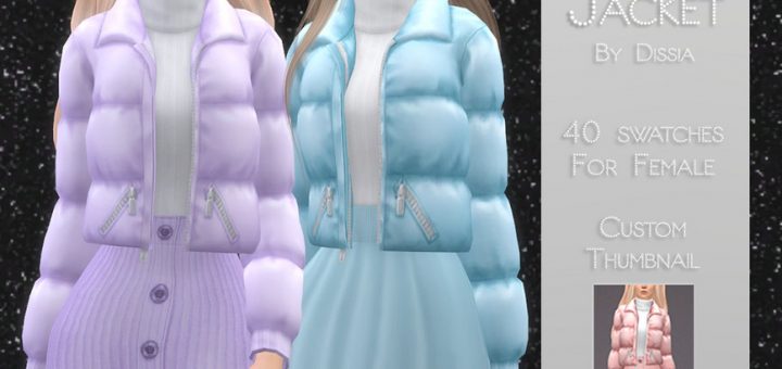 Sims 4 Coat CC Mods | Jacket CC Sims 4 Mods