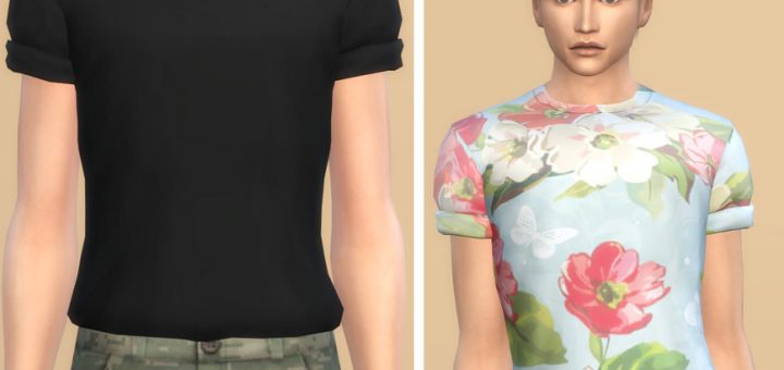 Sims 4 Shirt CC | Sims 4 Shirts Mods | Sims 4 CC Shirt