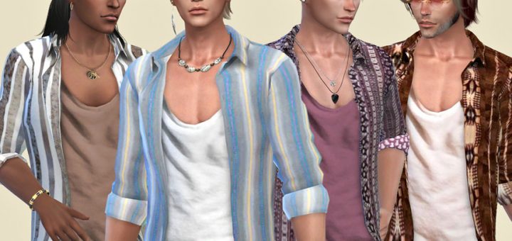 Sims 4 Shirt CC | Sims 4 Shirts Mods | Sims 4 CC Shirt