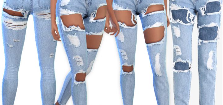 Sims 4 CC Jeans | Sims 4 Jeans CC Mods | Jeans Sims 4