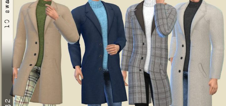 Sims 4 Coat CC Mods | Jacket CC Sims 4 Mods