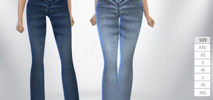 Sims 4 CC Jeans | Sims 4 Jeans CC Mods | Jeans Sims 4