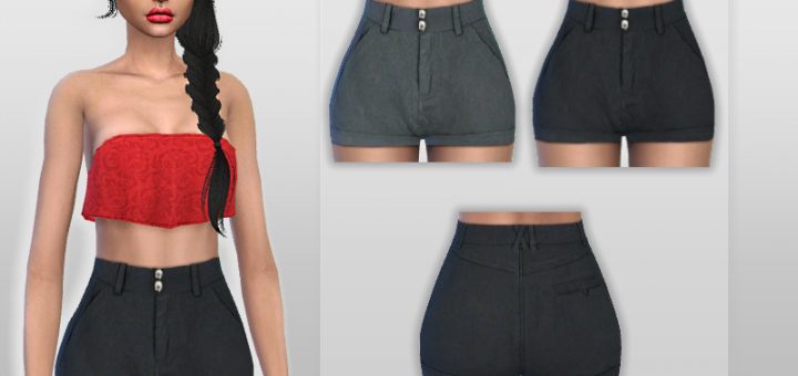 Sims 4 Shorts CC | Sims 4 CC Shorts Mods | Sims 4 Booty Shorts