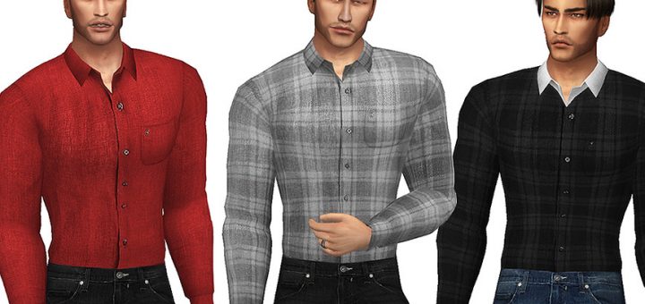 Sims 4 Shirt CC | Sims 4 Shirts Mods | Sims 4 CC Shirt