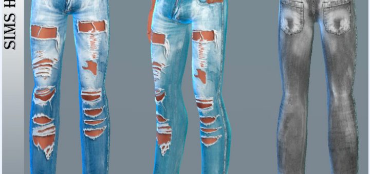 Sims 4 CC Jeans | Sims 4 Jeans CC Mods | Jeans Sims 4
