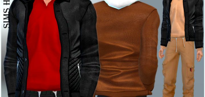 Sims 4 Coat CC Mods | Jacket CC Sims 4 Mods