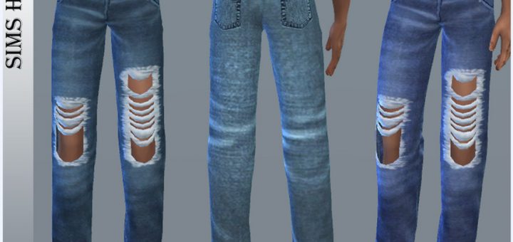 Sims 4 CC Jeans | Sims 4 Jeans CC Mods | Jeans Sims 4