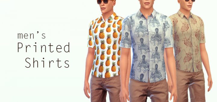 Sims 4 Shirt CC | Sims 4 Shirts Mods | Sims 4 CC Shirt