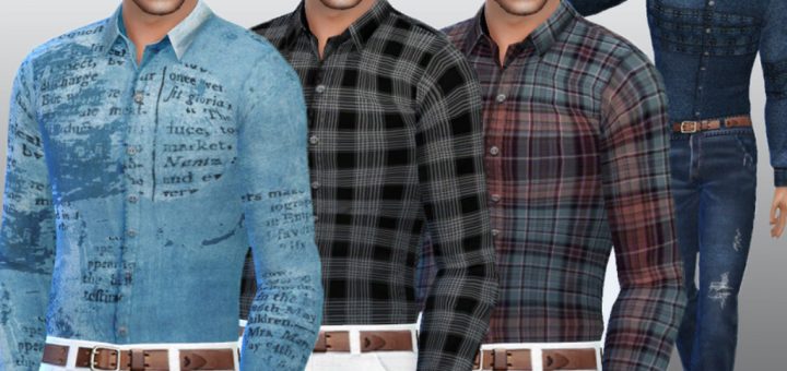 Sims 4 Shirt CC | Sims 4 Shirts Mods | Sims 4 CC Shirt