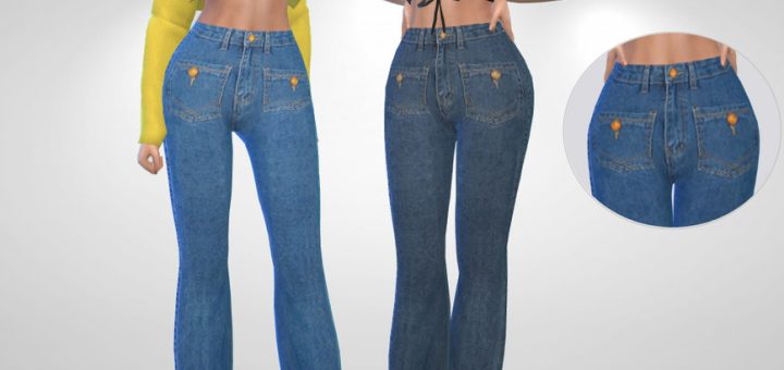 Sims 4 CC Jeans | Sims 4 Jeans CC Mods | Jeans Sims 4