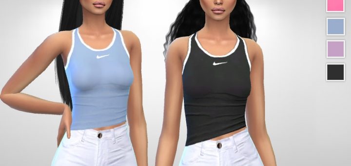 Sims 4 Crop Top CC | Sims 4 T-Shirts CC | Sims 4 Tee CC Mods