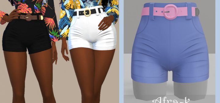 Sims 4 Shorts CC | Sims 4 CC Shorts Mods | Sims 4 Booty Shorts