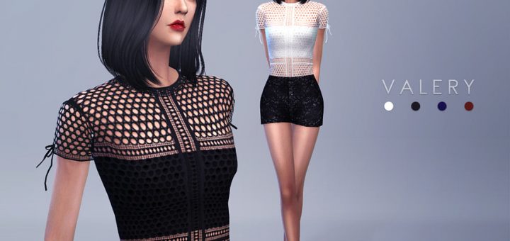 Sims 4 Crop Top CC | Sims 4 T-Shirts CC | Sims 4 Tee CC Mods