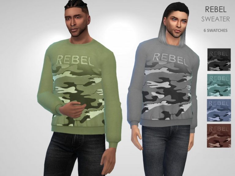 Rebel Sweater | Sweater Clothes Mod Download