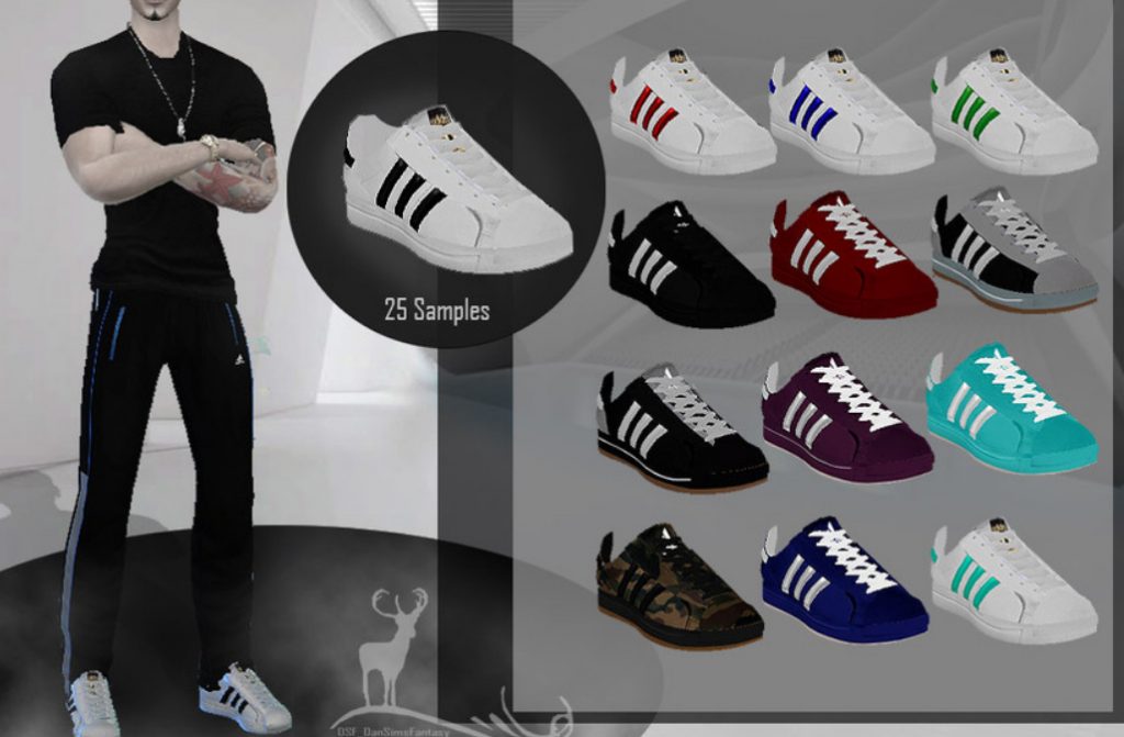 DSF SHOES RADIX ADIDAS | Shoes Clothes Mod Download