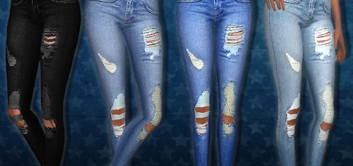Sims 4 CC Jeans | Sims 4 Jeans CC Mods | Jeans Sims 4