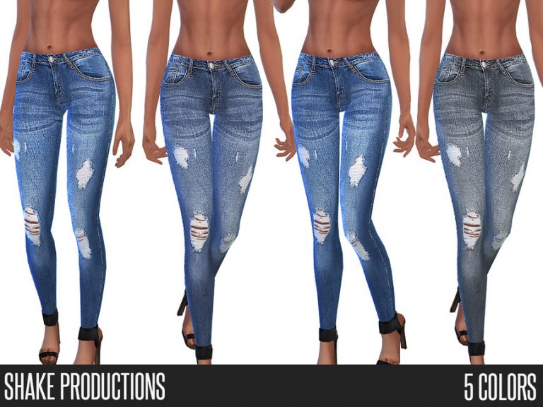 Shake Productions 66 Skinny Jeans | Jeans Clothes Mod Download