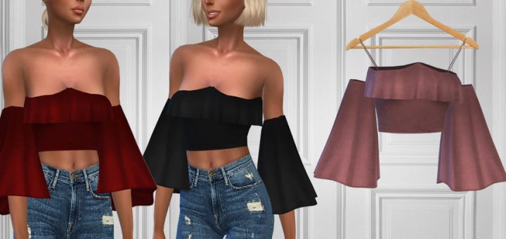 Summer Tube Top | Top Clothes Mod Download