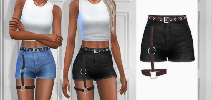 Sims 4 Shorts Cc Sims 4 Cc Shorts Mods Sims 4 Booty Shorts