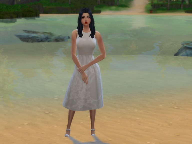 Sims 4 Simple Wedding Dress | Wedding Clothes Mod Download
