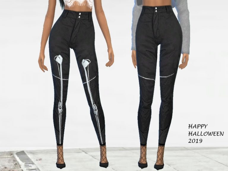 Skeleton Pants | Pants Clothes Mod Download