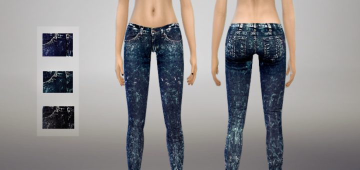 Sims 4 CC Jeans | Sims 4 Jeans CC Mods | Jeans Sims 4