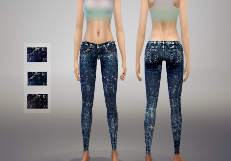 Skinny Fit Jeans V3 | Jeans Clothes Mod Download