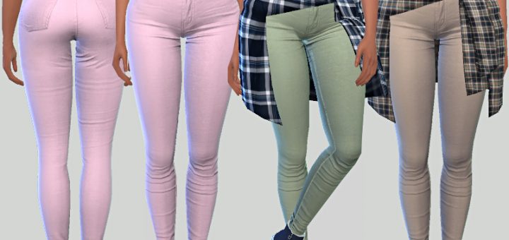Sims 4 CC Jeans | Sims 4 Jeans CC Mods | Jeans Sims 4