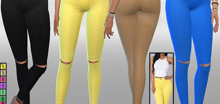 Sims 4 CC Jeans | Sims 4 Jeans CC Mods | Jeans Sims 4