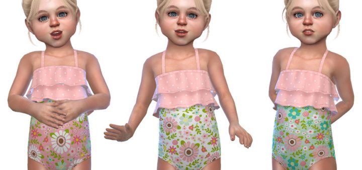 Toddler Overall P01 | Toddler Clothes Mod Download