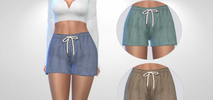 Sims 4 Shorts CC | Sims 4 CC Shorts Mods | Sims 4 Booty Shorts