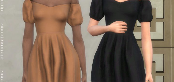 Sims 4 Dress CC | Sims 4 CC Dress Mods