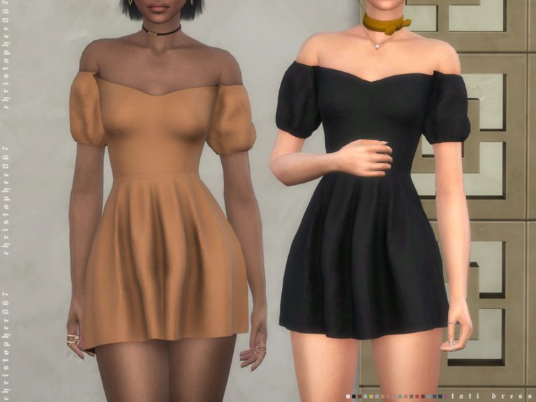 Tati Dress | Dress Clothes Mod Download