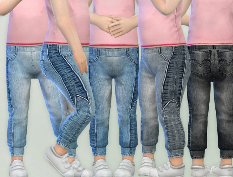 Toddler Jeans P07 | Toddler Clothes Mod Download