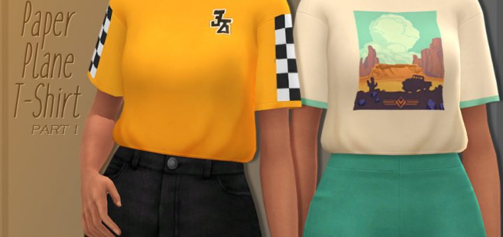 Sims 4 Shirt CC | Sims 4 Shirts Mods | Sims 4 CC Shirt
