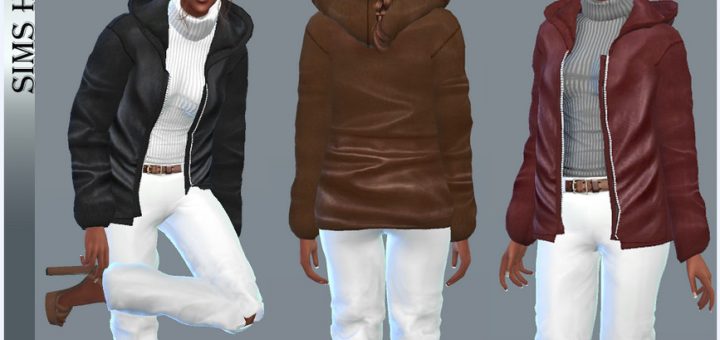 Sims 4 Coat CC Mods | Jacket CC Sims 4 Mods