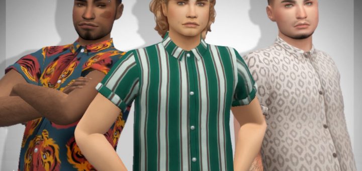 Sims 4 Shirt CC | Sims 4 Shirts Mods | Sims 4 CC Shirt