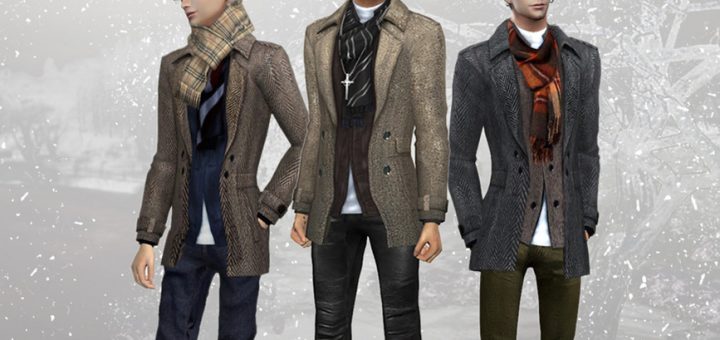 Sims 4 Coat CC Mods | Jacket CC Sims 4 Mods