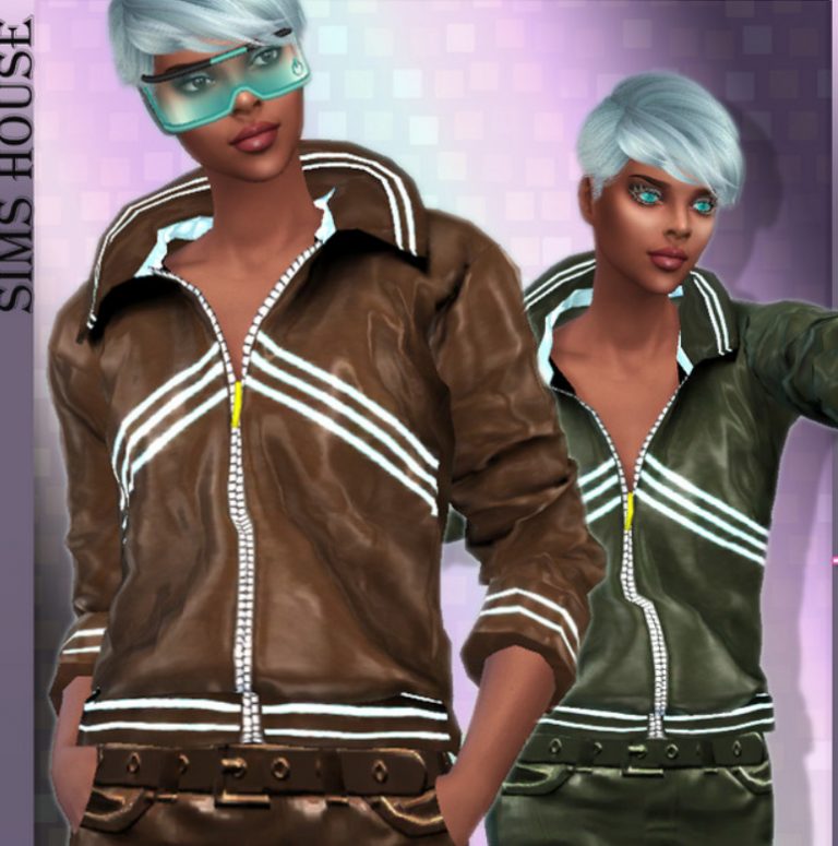 Women's Cyberpunk jacket | Coat Clothes Mod Download