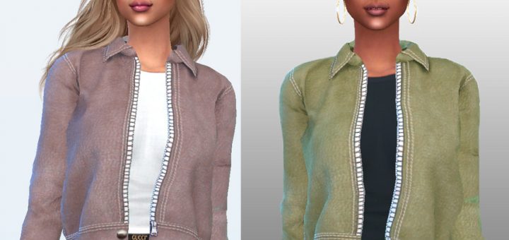 Sims 4 Coat CC Mods | Jacket CC Sims 4 Mods