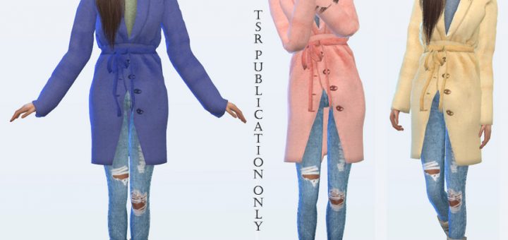 Sims 4 Coat CC Mods | Jacket CC Sims 4 Mods