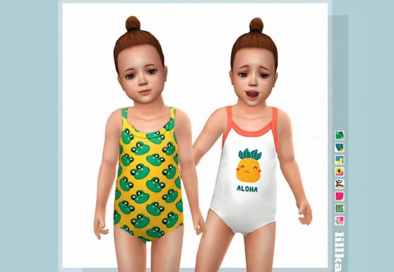 Toddler Swimsuit | Toddler Clothes Mod Download